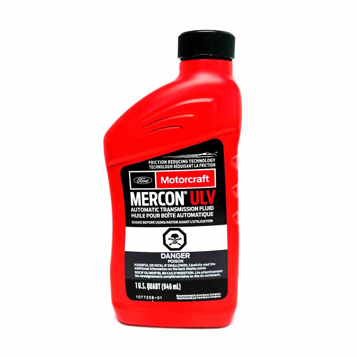 Aceite Motorcraft DEXRON ULV MERCON ULV 946 ml para Transmisión Ford ...