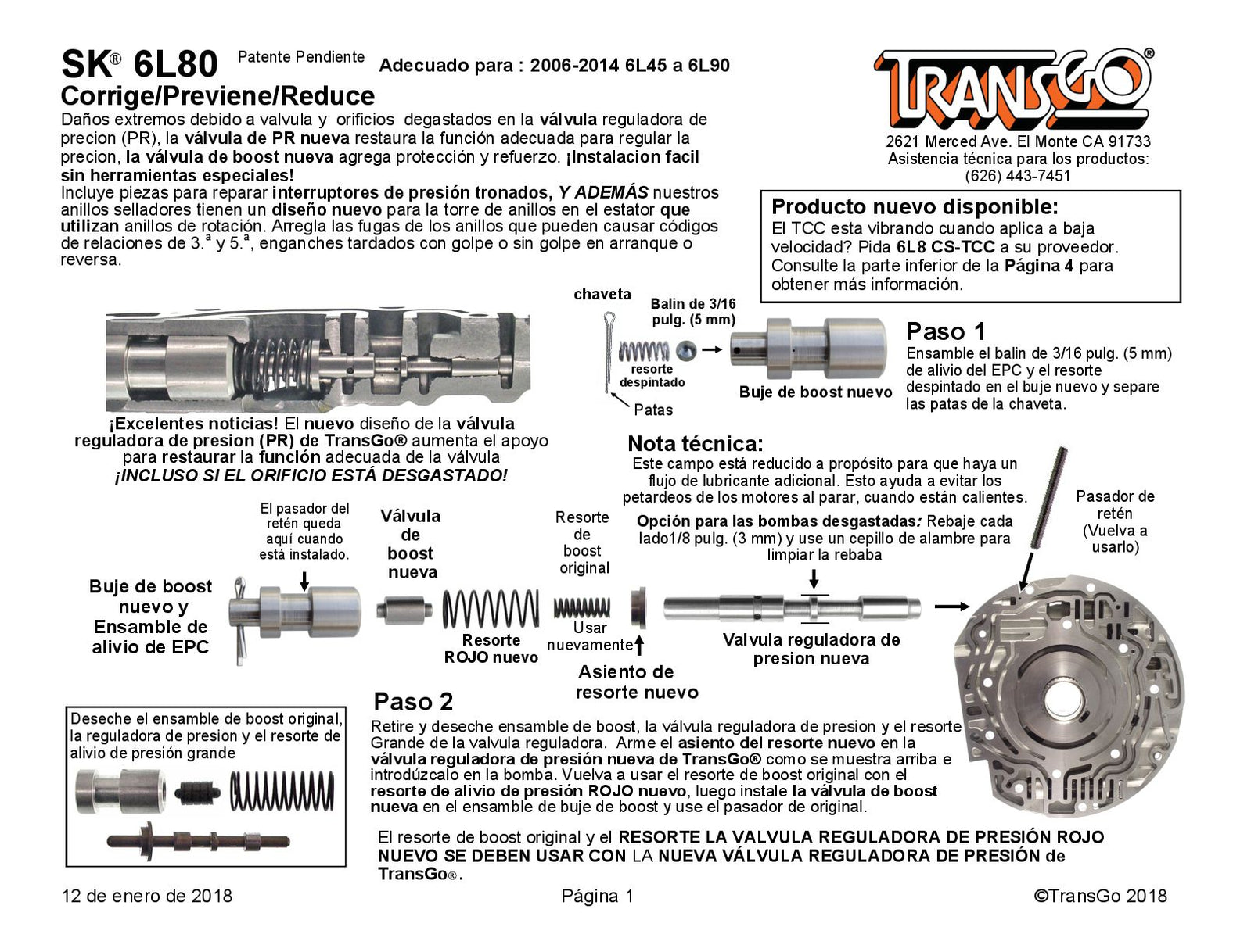 Sk6l80 Shift Kit 6l45 6l50 6l80 6l90 — Veinte 07